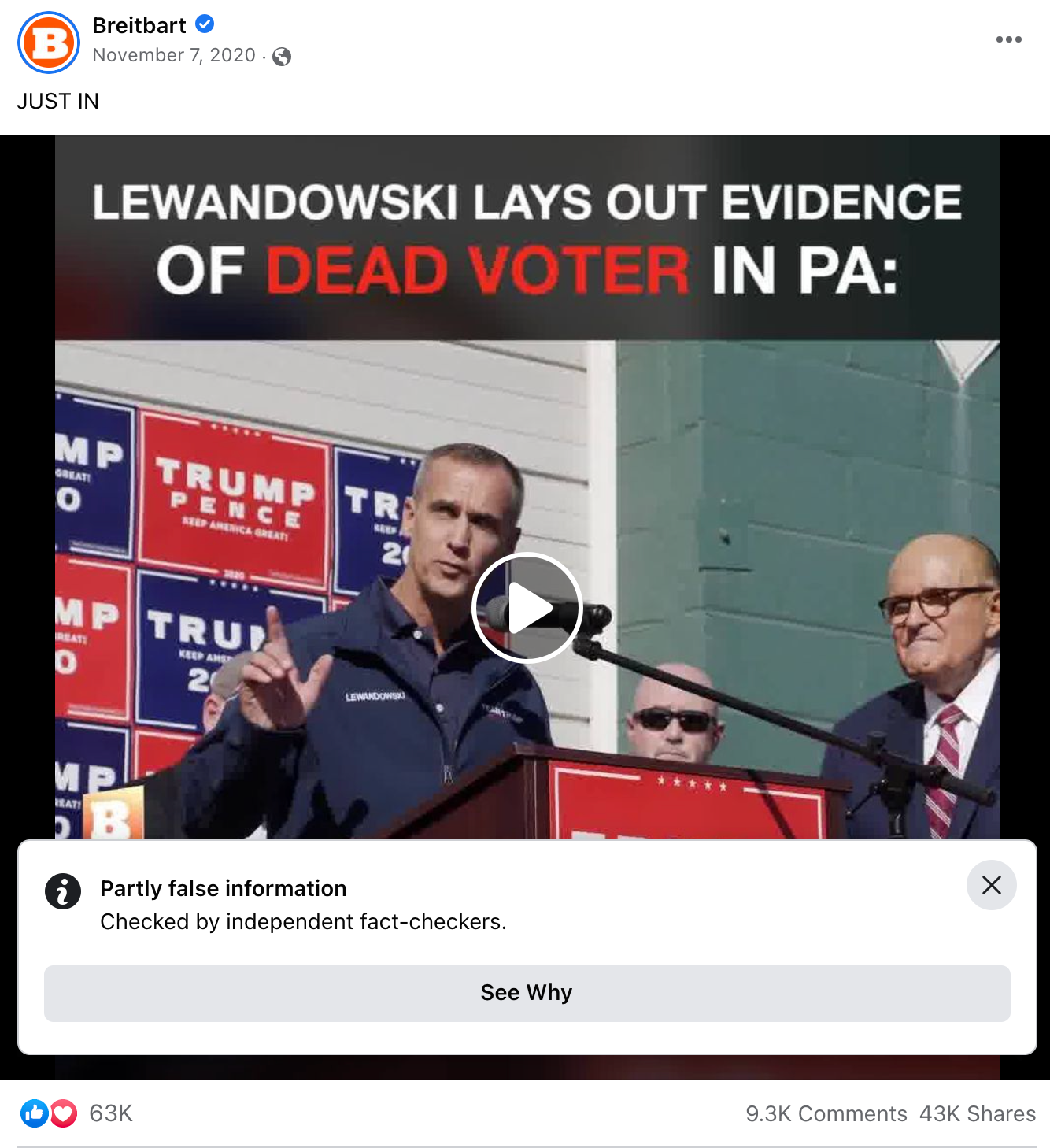 Breitbart thrives on Facebook, in part because the platform rewards sensational photos and ...